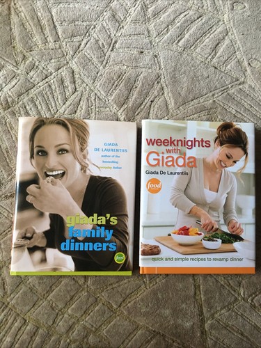 GIADA DE LAURENTIIIS COOKBOOK WEEKNIGHTS WITH GIADA SIGNED HCDJ ITALIAN ...