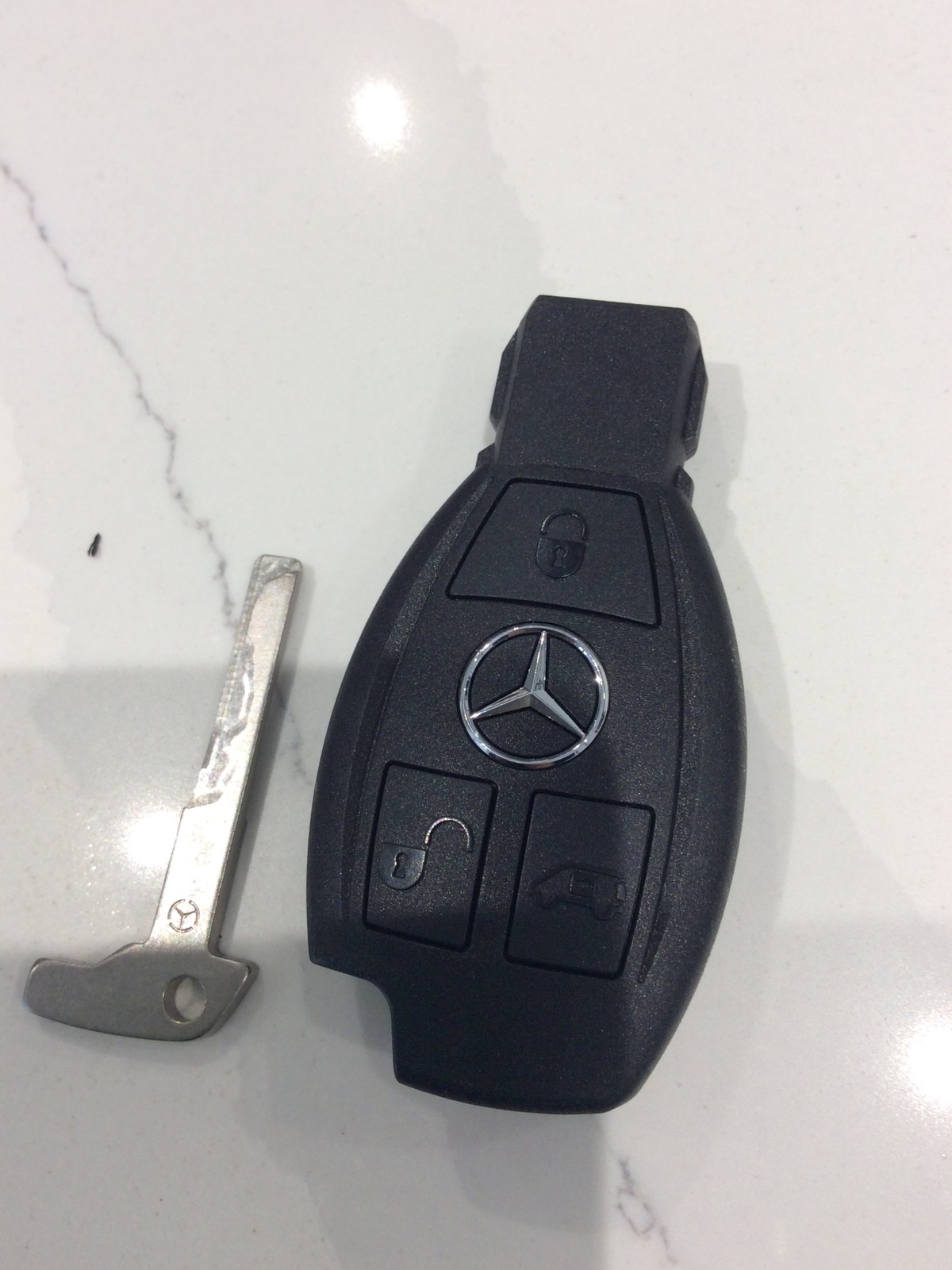 GENUINE MERCEDES 3 BUTTON REMOTE KEY FOB SPRINTER VITO UNUSED | eBay UK