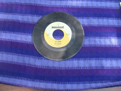ROY ORBISON - IT'S OVER / INDIAN WEDDING - MONUMENT 837 NEAR MINT | eBay