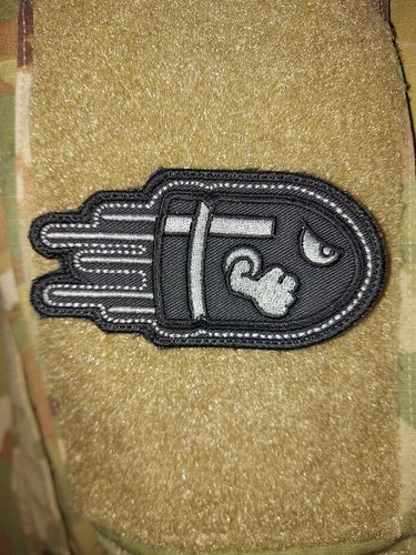 Angry Bullet PatroneTactical Morale Fun Klett Patch Aufnäher Schwarz | eBay