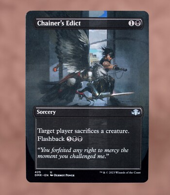MTG :: Chainer's Edict :: DMR #425 Borderless | eBay Australia