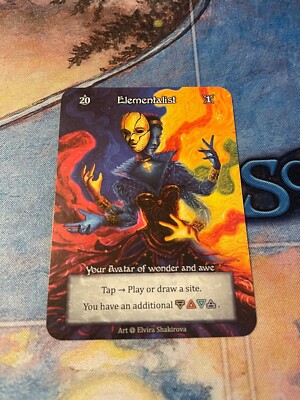 Elementalist Avatar 1x | ALPHA Sorcery Contested Realm TCG Kickstarter ...