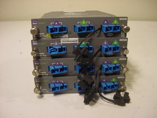 (4) NETOPTICS FIBEROPTIC SPLITTER TAP 96142-G-30 | eBay
