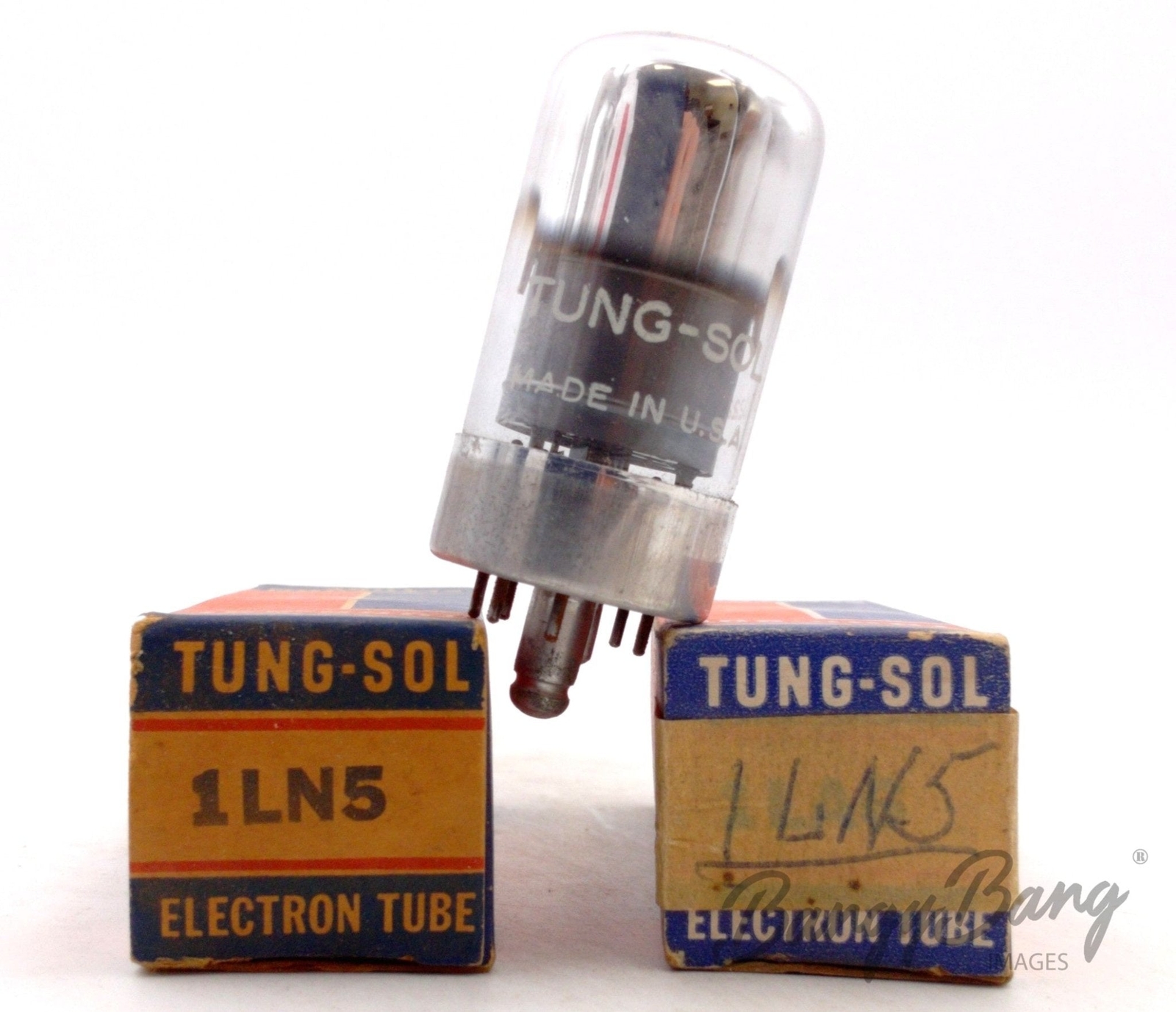 2 Vintage Tung-Sol 1LN5/VT179 Dry Battery Screened Pentode Audio Vacuum ...