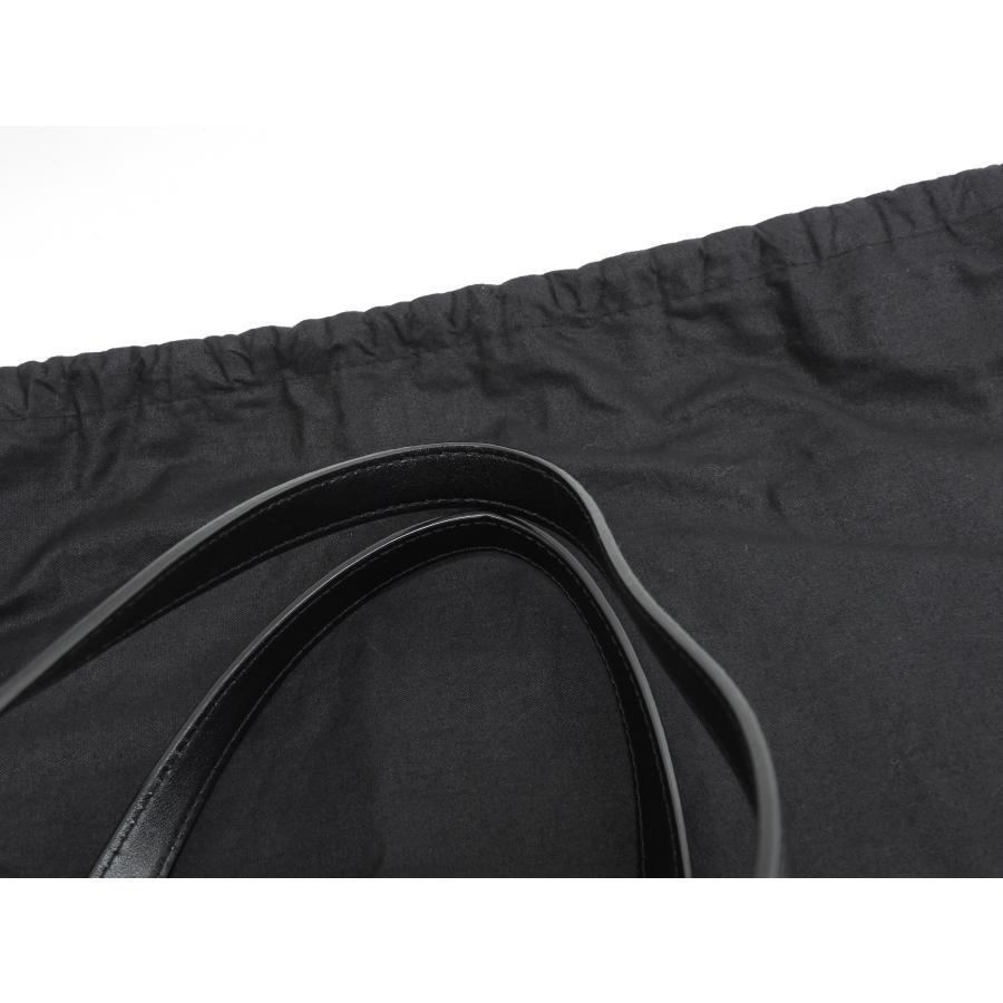 Saint Laurent Tote Bag Teddy YSL Black with Drawstring Inner Shoulder ...