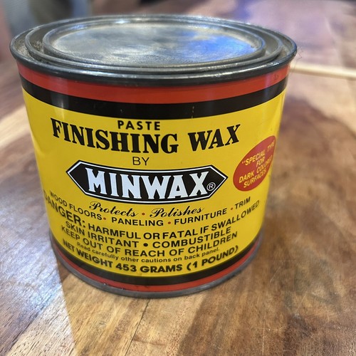 Minwax Paste Finishing Wax 16 oz Used - 90% Full | eBay