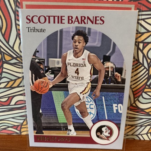 2021-22 CHRONICLES DRAFT SCOTTIE BARNES NBA HOOPS TRIBUTE ROOKIE RC #57 ...