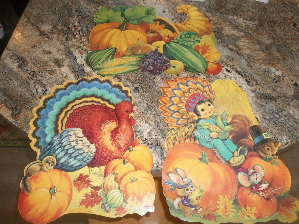 Thanksgiving Decoration Cutouts