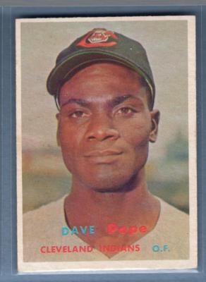 1957 Topps #249 Dave Pope VG-EX GO295 | eBay