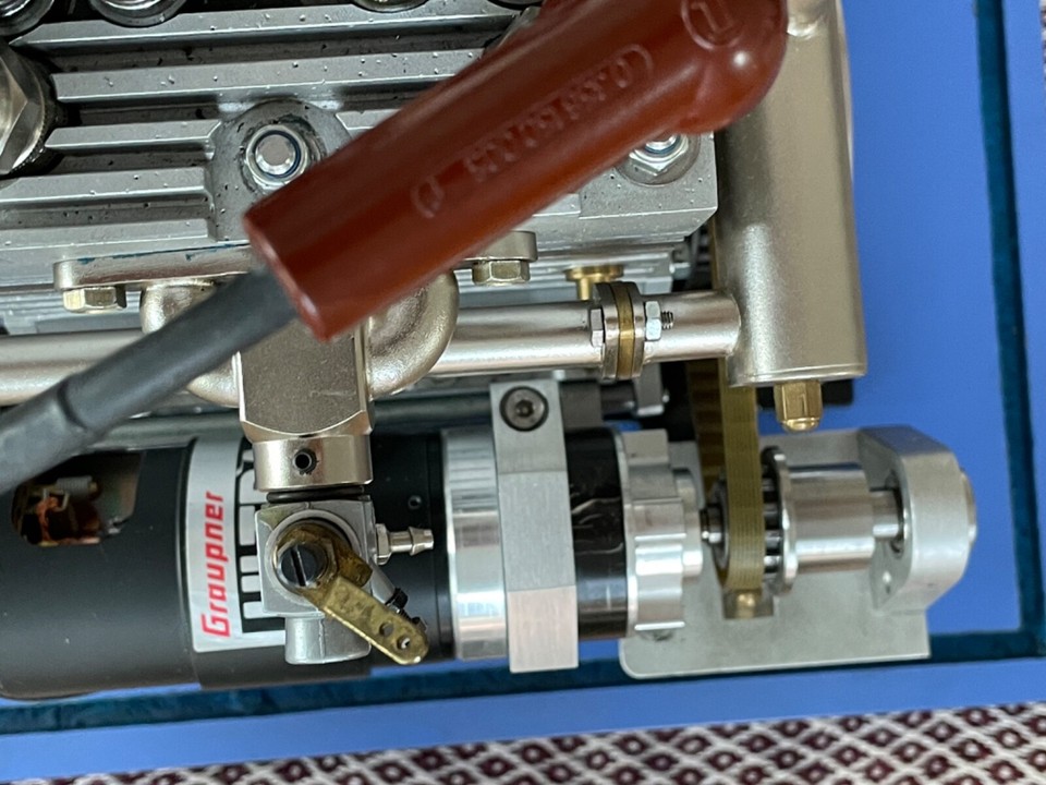 Machinist Made 50cc 2-cylinder Water Cooled RC Marine Engine | eBay