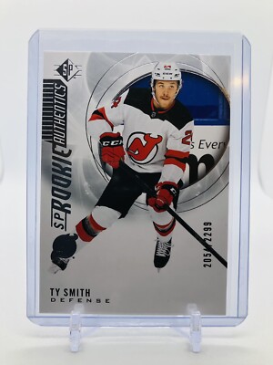 2020-21 Upper Deck SP Ty Smith Rookie Authentics RC 2054/2299 #114 ...