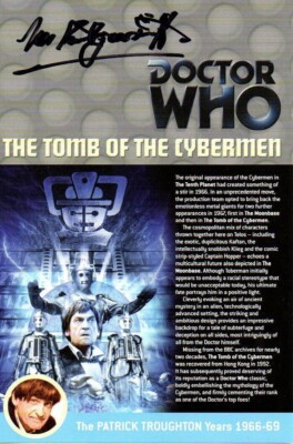 Doctor Who: The Tomb of the Cybermen DVD Insert Signed by MICHAEL ...