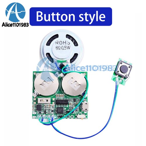 Greeting Card module DIY Musical Board Recordable Voice Music Sound ...