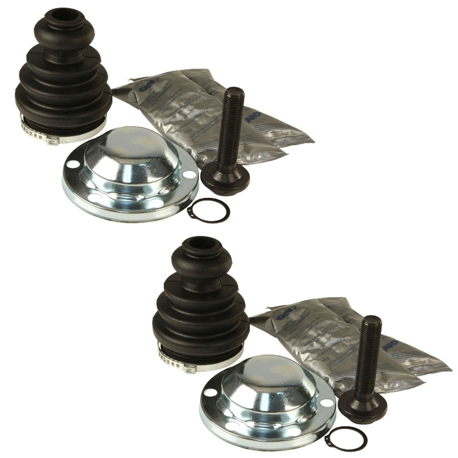 GKN Loebro Set of 2 Front Inner Boot Kit For Audi Volkswagen 1.8L L4 | eBay