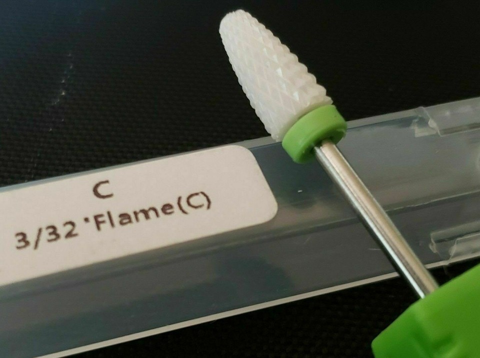 Manicure Ceramic UV Gel Nail Drill Bit For Manicure Ceramic Cutter Tool C | eBay