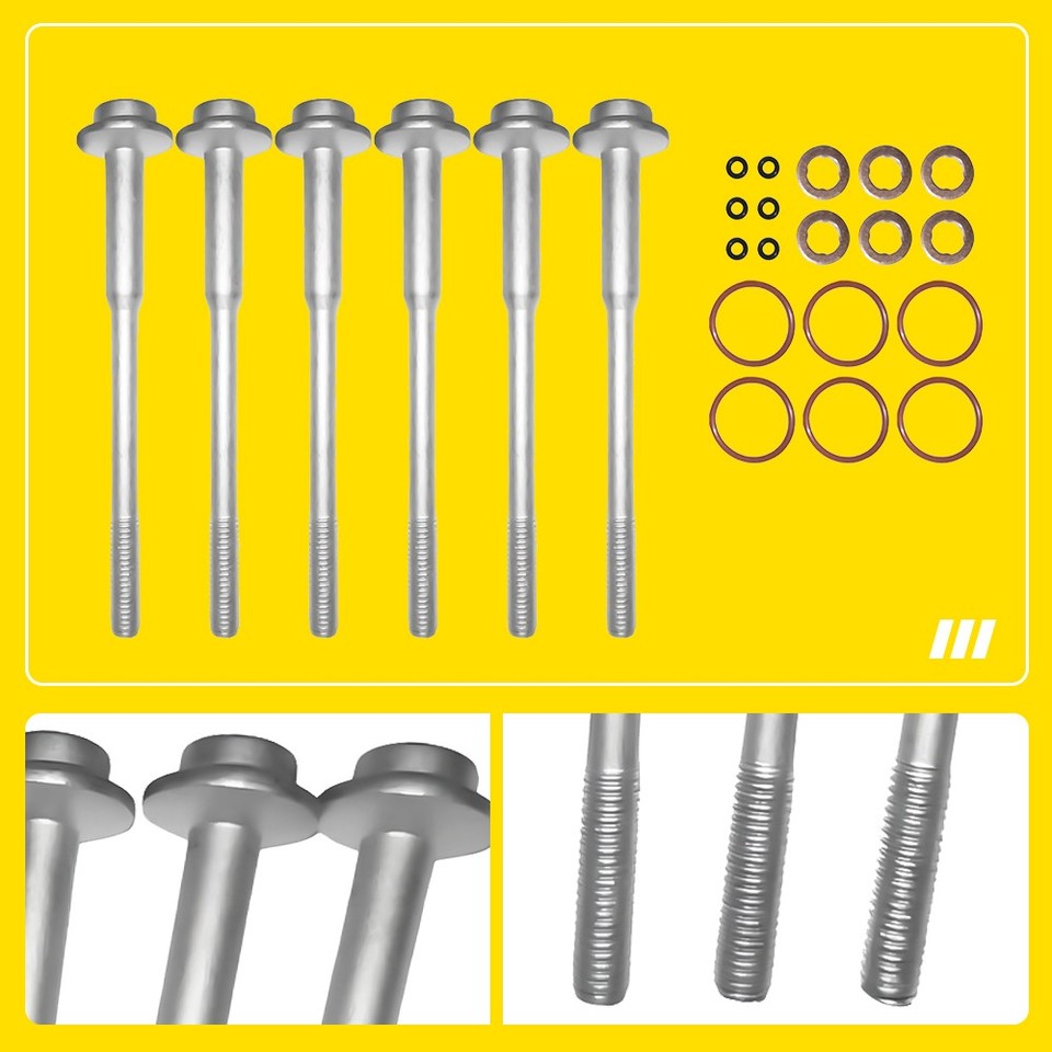 Injector Seals Rings Bolts for Audi & VW 3.0 Tdi 059130519B WHT004923B ...