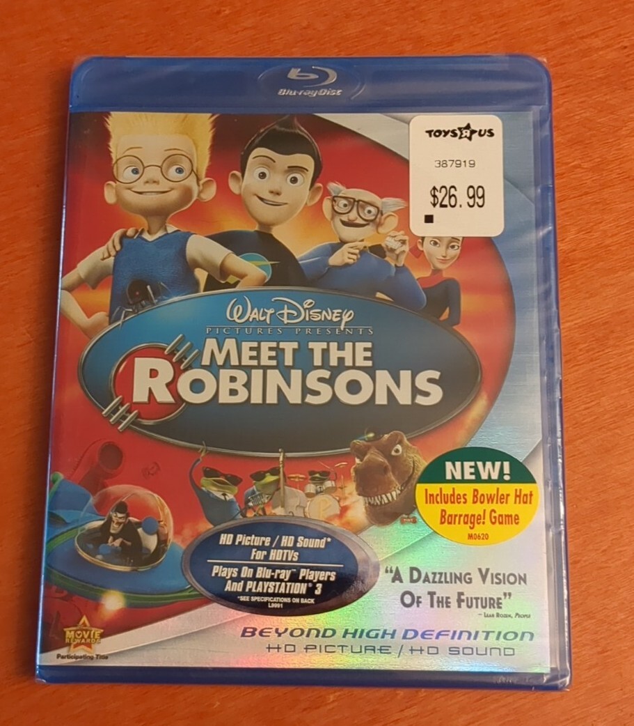 Meet The Robinsons Blu-ray Walt Disney Tom Selleck Nicole Sullivan Don ...