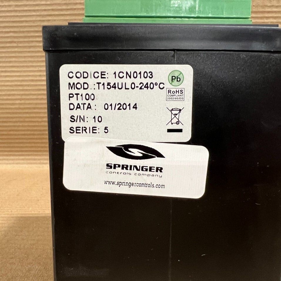 NEW TECSYSTEM T154 TEMPERATURE PROTECTION RELAY/CONTROL MONITOR | eBay