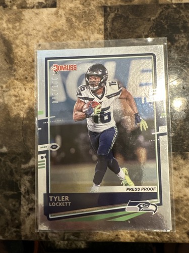 Tyler Lockett Silver Donruss Card Number 82/100 | eBay