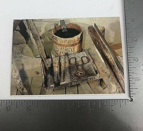Vintage Postcard Unposted Glassmakers Tools from Jamestown VA ...
