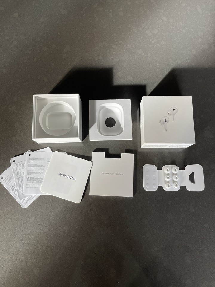 Apple AirPods Pro 2nd Generation MTJV3AM/A ONLY BOX 195949052484 | eBay