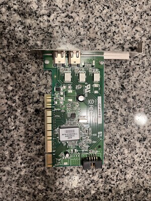 Dell 2 Port IEEE-1394 PCI Express 2.0 x16 FireWire Controller Card ...