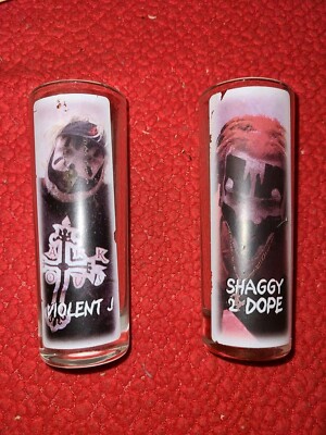ICP Shot Glass Set Insane Clown Posse Psychopathic Records Juggalo 4.5 ...