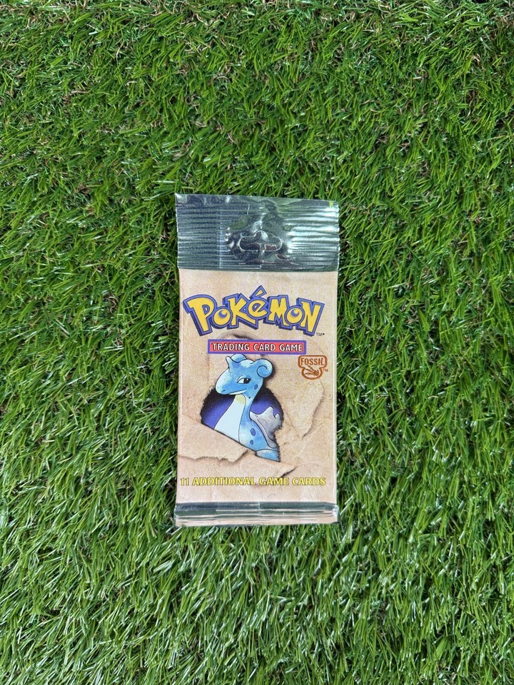 BOX FRESH MINT CONDITION | Pokemon Fossil Booster Pack Long Crimp ...