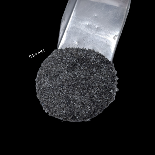 Black Obsidian Gemstone Coarse All Size Stone Healing Powder Woodwork ...