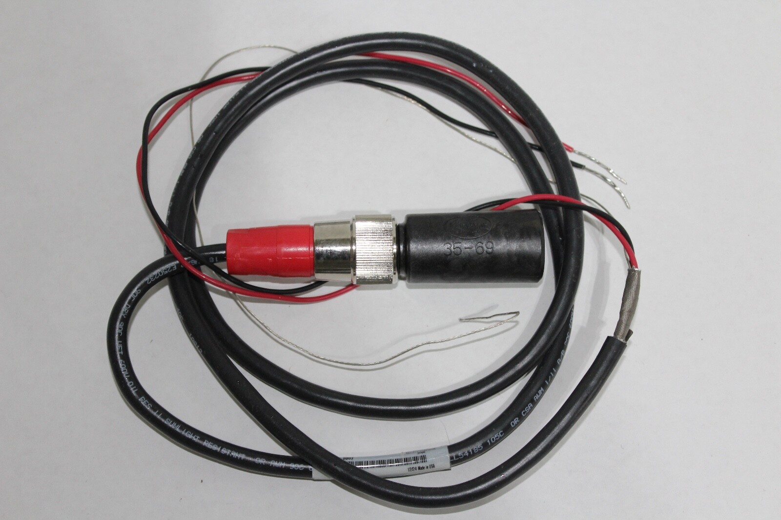 Fireye 48pt2-1007 Infrared Flame Scanner with 4 Ft. Tray-Rated Cable | eBay