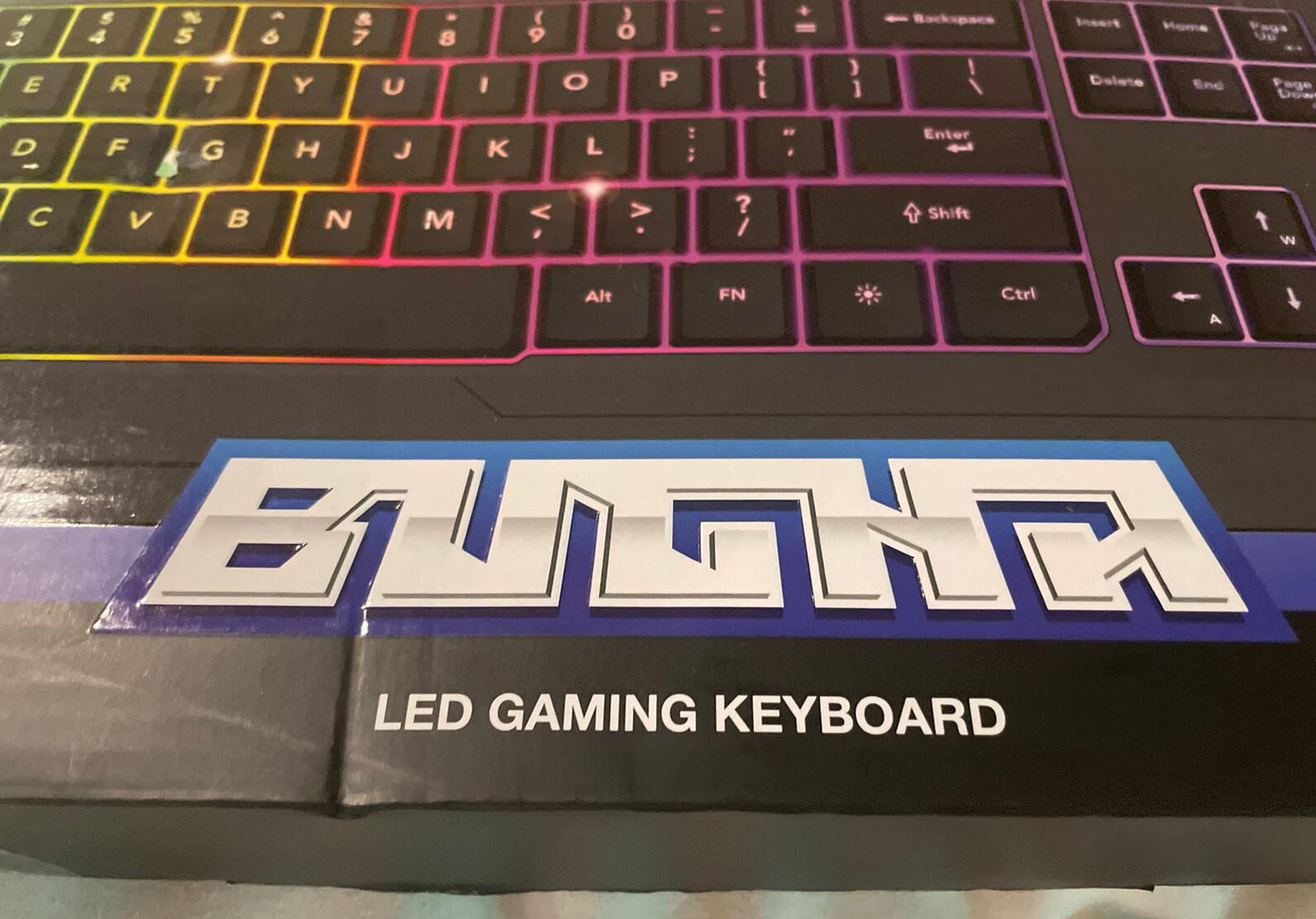 Bugha LED Gaming Keyboard for PC ZE091620 - NEW NIB 192234062715 | eBay