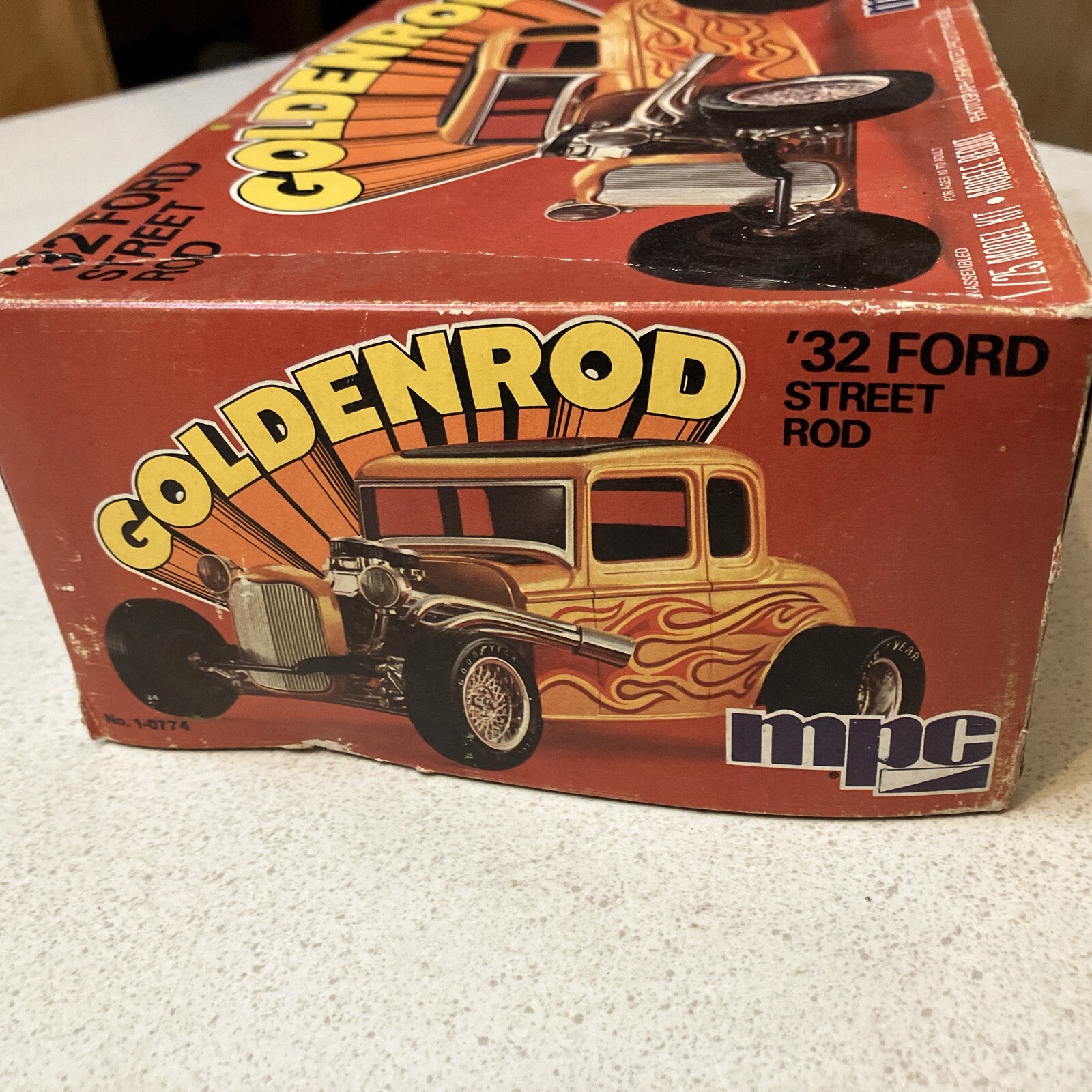 Cool MPC ‘32 Ford Golden Rod Street Rod 1 /25 Scale Customizing Kit 1 ...
