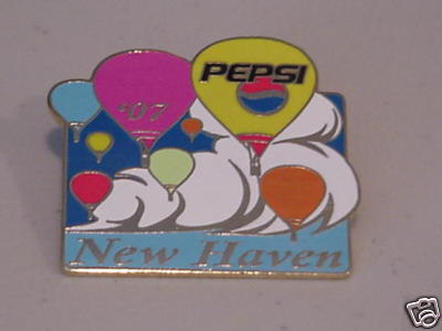 2007 NEW HAVEN MISSOURI PEPSI HOT AIR BALLOON HAT PIN | eBay
