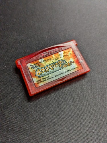 Japanese Pokemon Ruby Game Boy Advance Plays on US Systems! Tested! 7 ...
