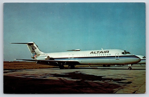 Aviation~Altair Airlines~McDonnell Douglas DC-9 Plane On Runway~1950s ...