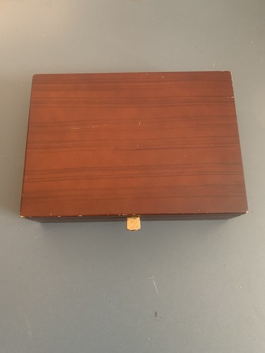 Vintage Bentleys Finest Tea Chest Wood Box 6 Compartments 10 X 7 Inch ...