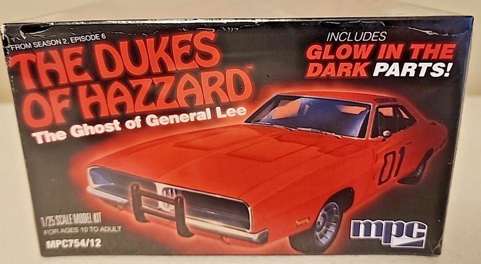 MPC Dukes of Hazzard Ghost of General Lee Kit # MPC754/12 Sealed Minor ...