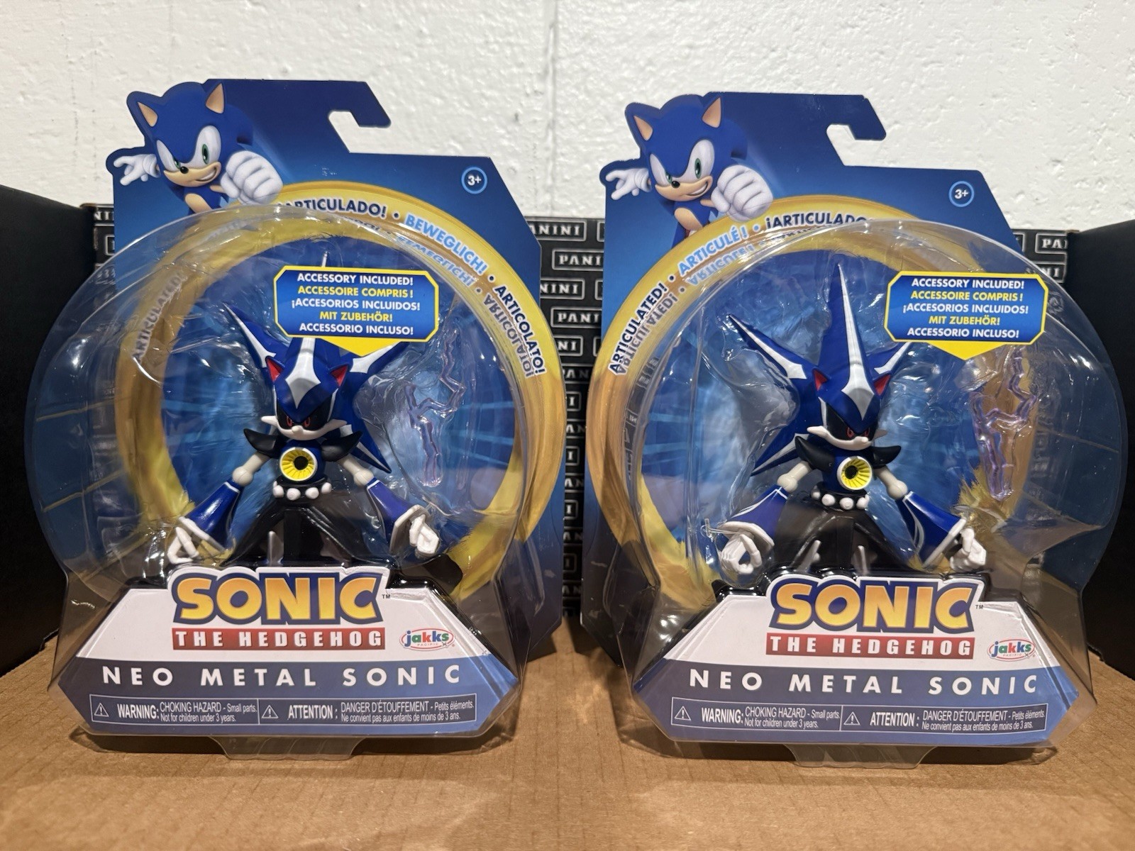 Jakks Pacific Sonic The Hedgehog NEO METAL SONIC 4" Inch Action Figure ...