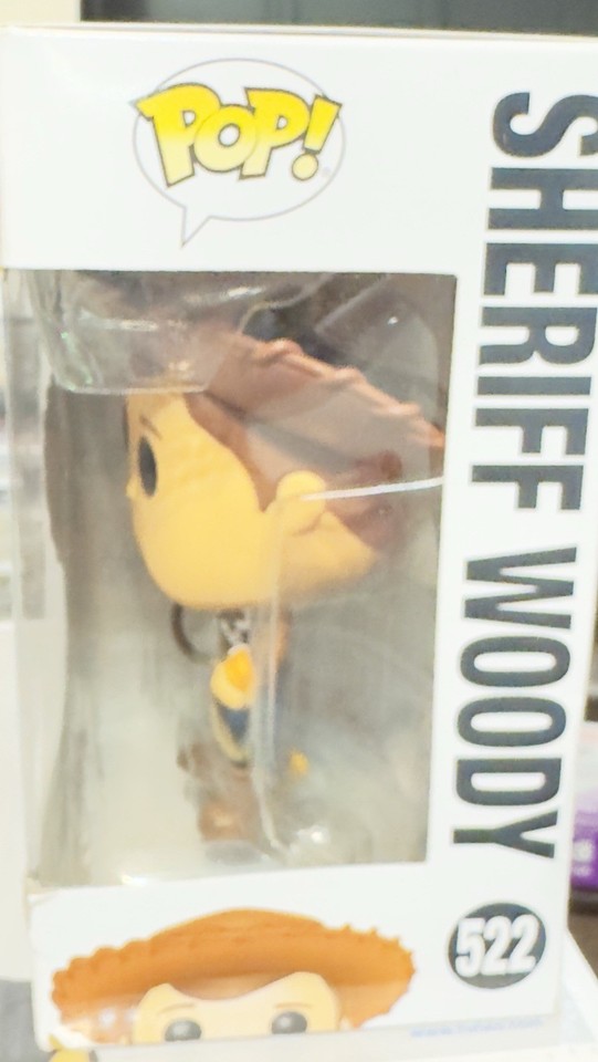Funko Pop Vinyl Toy Story 4 Sheriff Woody 522 Disney New | eBay