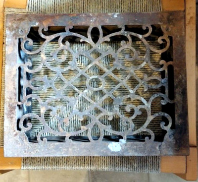 Heating Grates & Vents - Antique Cast Iron Heat Register