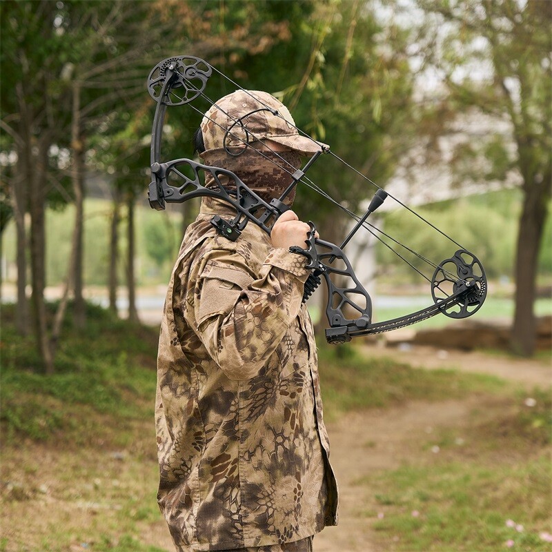 RH Compound Bow 19-70 lbs Adjustable Hunting & Target Shooting Set for ...