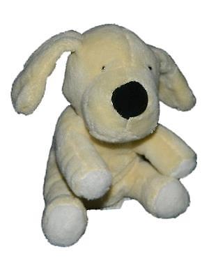 Piccolo Bambino Yellow Plush Puppy Dog Rattle Baby Toy Lovey Bow 6" | eBay