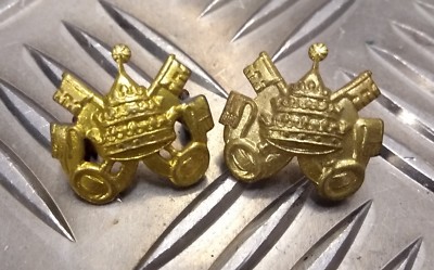 Genuine Vintage Military Issued Activities Cross Keys Small Collar ...