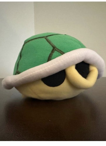 World of Nintendo Super Mario Green Turtle Shell Plush - Working Sound ...