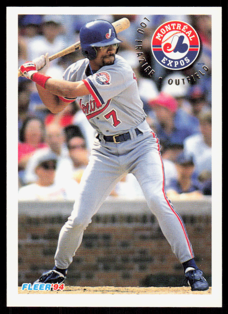 1994 Fleer 539 Lou Frazier Montreal Expos | eBay