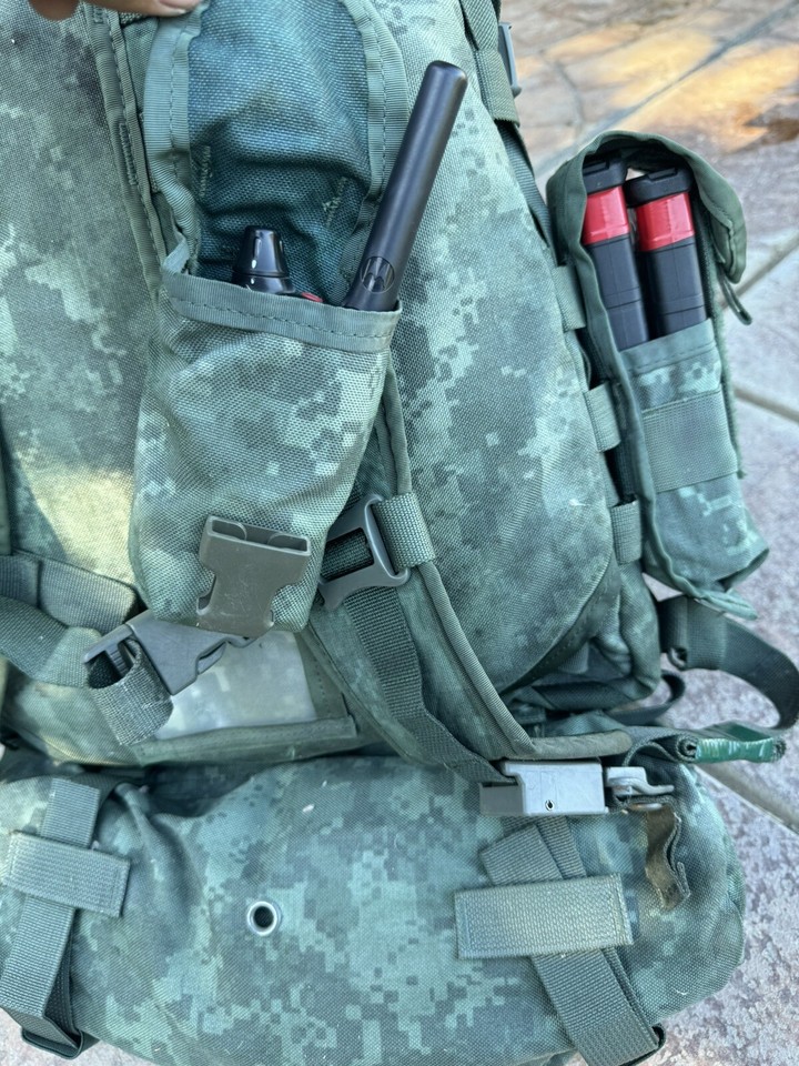 USGI MOLLE II 3 Day Assault Pack UCP/DYED DARK GREEN/ free waist Pack ...
