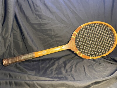 BEAUTIFUL Vintage Tad Davis "IMPERIAL DELUXE" Wooden Tennis Racket | eBay