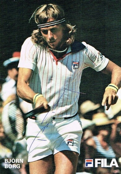 Fila Bjorn Borg BB1 Polo - Iconic Tennis Shirt - Blue - Stunning new colour | eBay