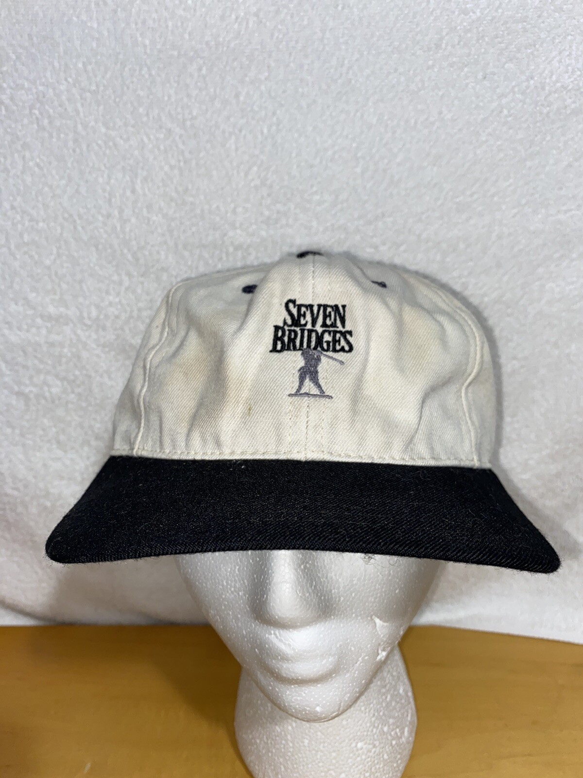 Vintage Seven Bridges Golf Trucker Hat Baseball Cap - Gem