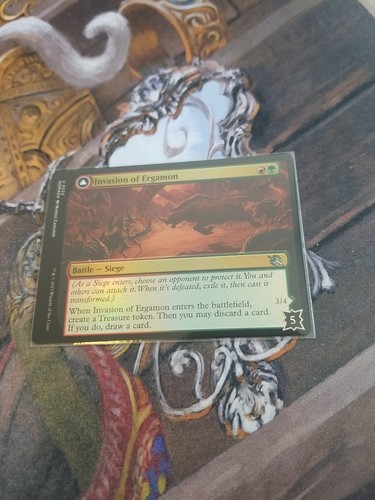 Invasion Of Ergamon Foil MTG MOM - Pack Fresh - | eBay